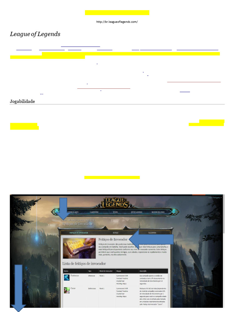 Análise de Partidas em League of Legends | PDF | Jogos de RPG