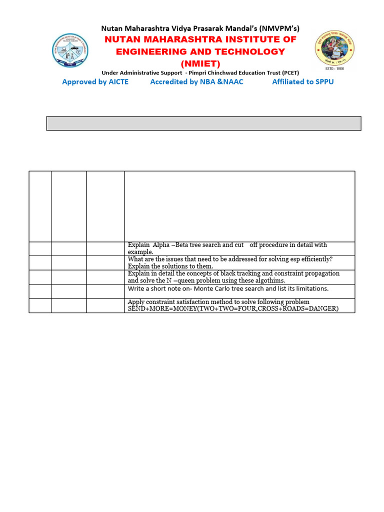 AI Asssignment 3 | PDF