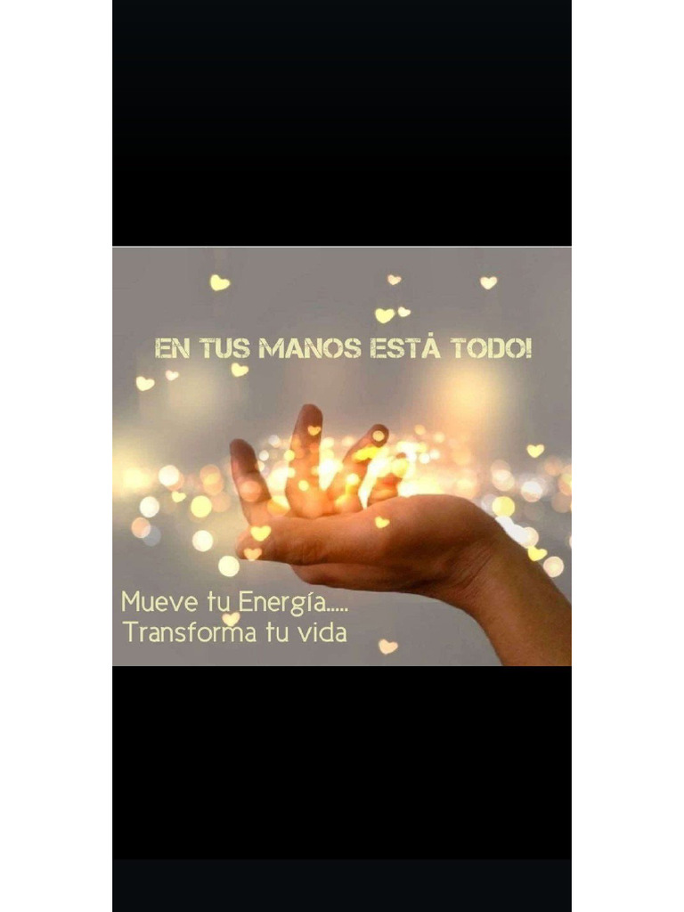 En Tus Manos Está Todo | PDF