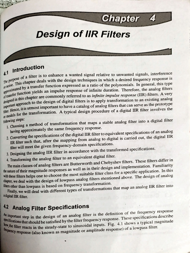 IIR Filters - Complete | PDF
