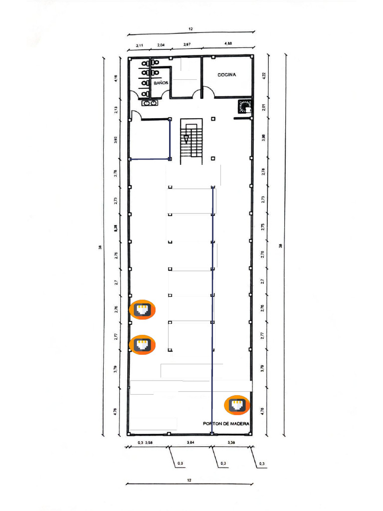 Plano de Puntos de Red | PDF