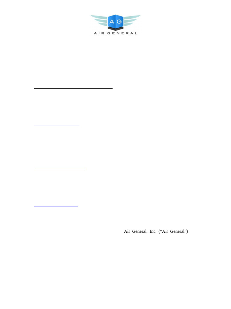 WARN Notice Air General, Inc. | PDF | Business