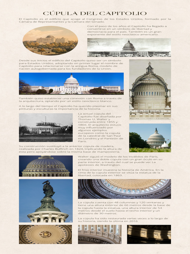 Cúpula Del Capitolio | PDF | Capitolio de los Estados Unidos | Hazme