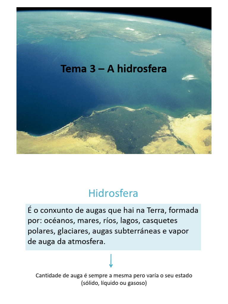 03 A Hidrosfera | PDF