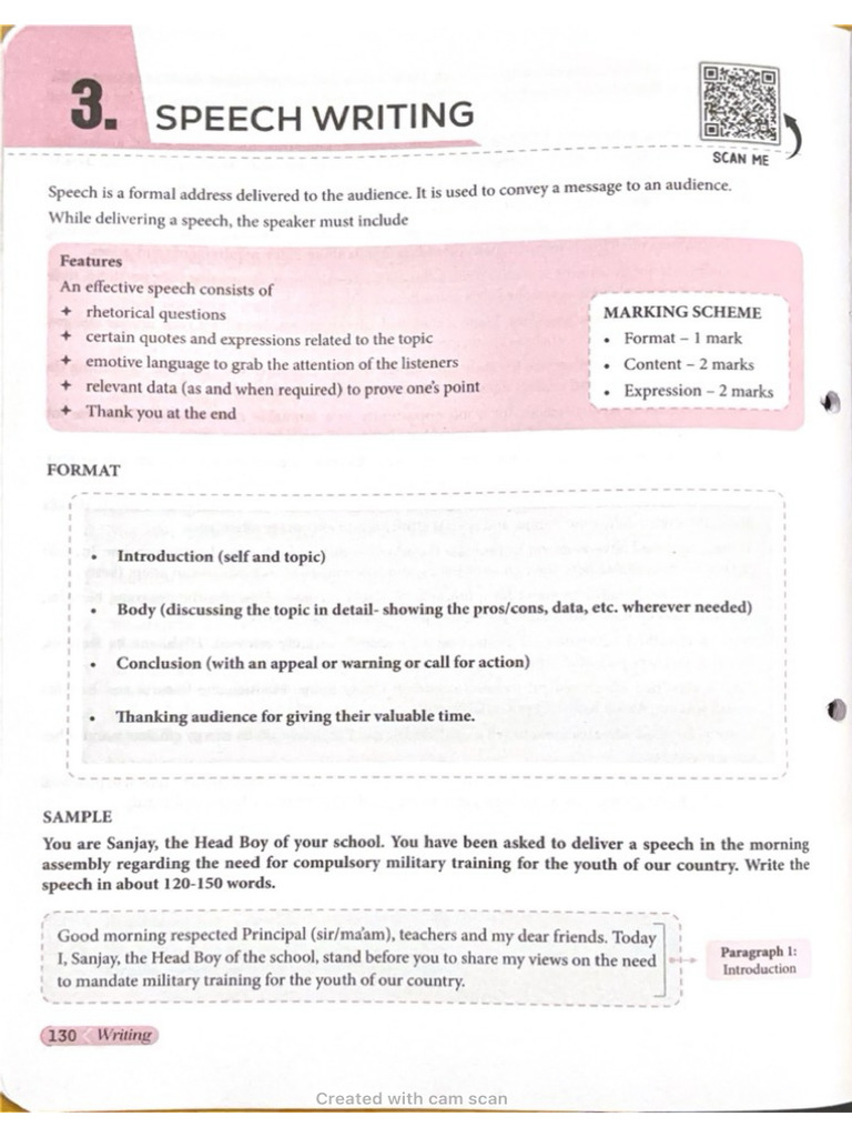 Speech Writing | PDF