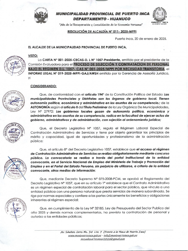Base Cas 001-2025 | PDF