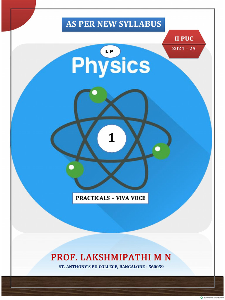 II Puc Physics Viva - Voce | PDF
