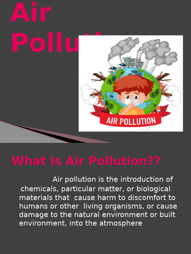 Air Pollution | PDF