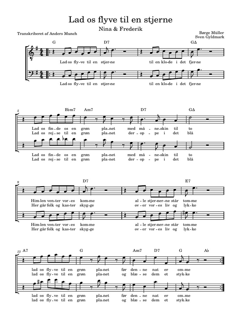 Lad Os Flyve Til en Stjerne | PDF