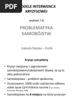 Ocena Ryzyka Samobójstwa - Skale, Kwestionariusze | PDF