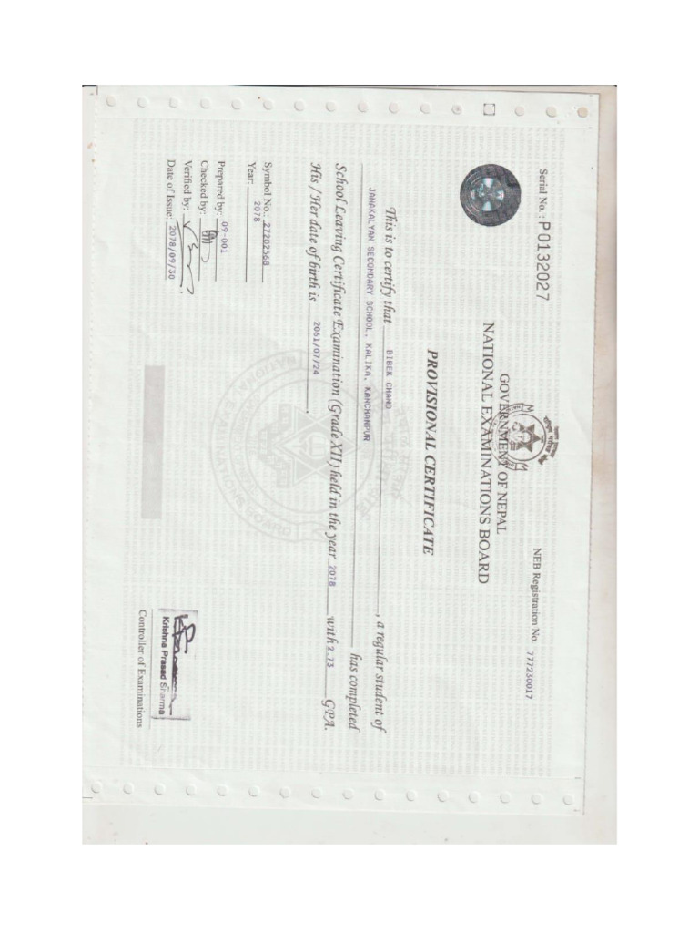 Provisional 12 | PDF