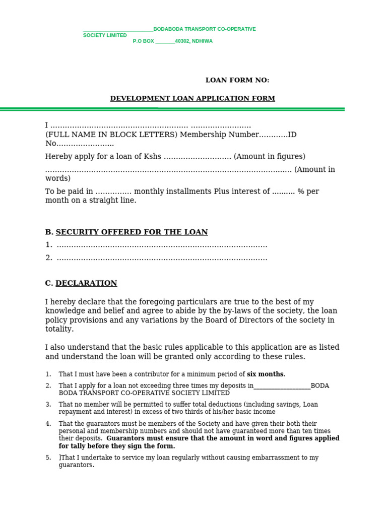 Loan Forms | PDF | Loans | Student Loan