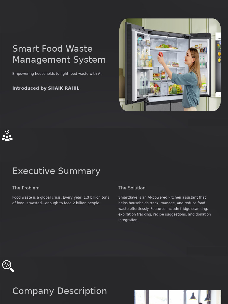 Smart Food Waste Management System 1 | PDF | Artificial Intelligence | Intelligence (AI) & Semantics