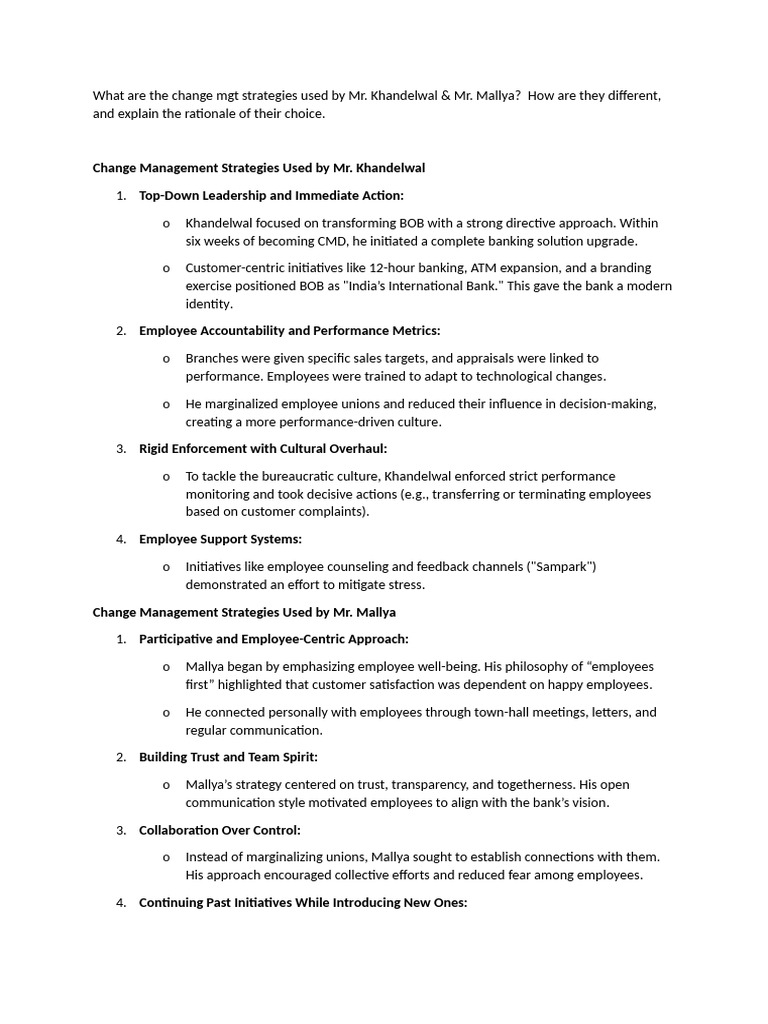 BOB PPT | PDF | Leadership | Customer Satisfaction