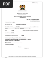 Primary Leaving Certificate Kenya | PDF