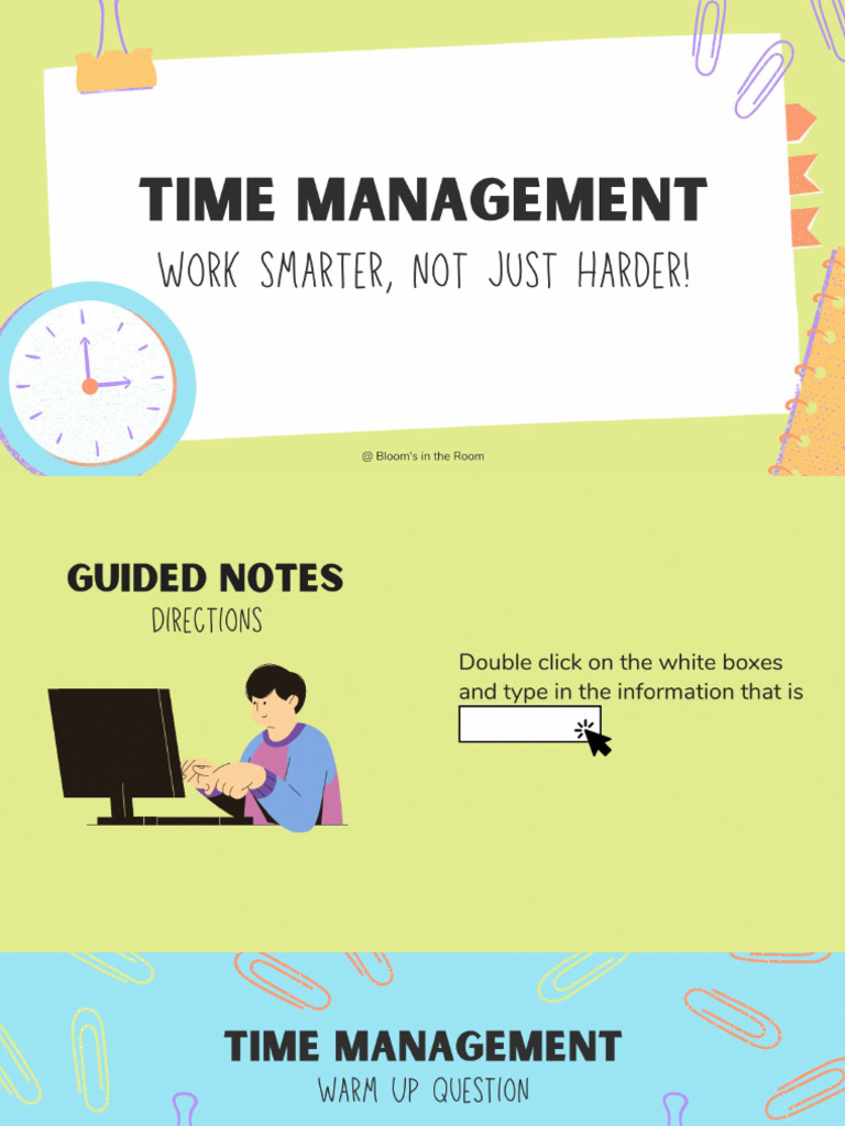 Edited - Time Management | PDF