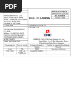 Purolator Bill of Lading Template | PDF | Cargo | Bill Of Lading