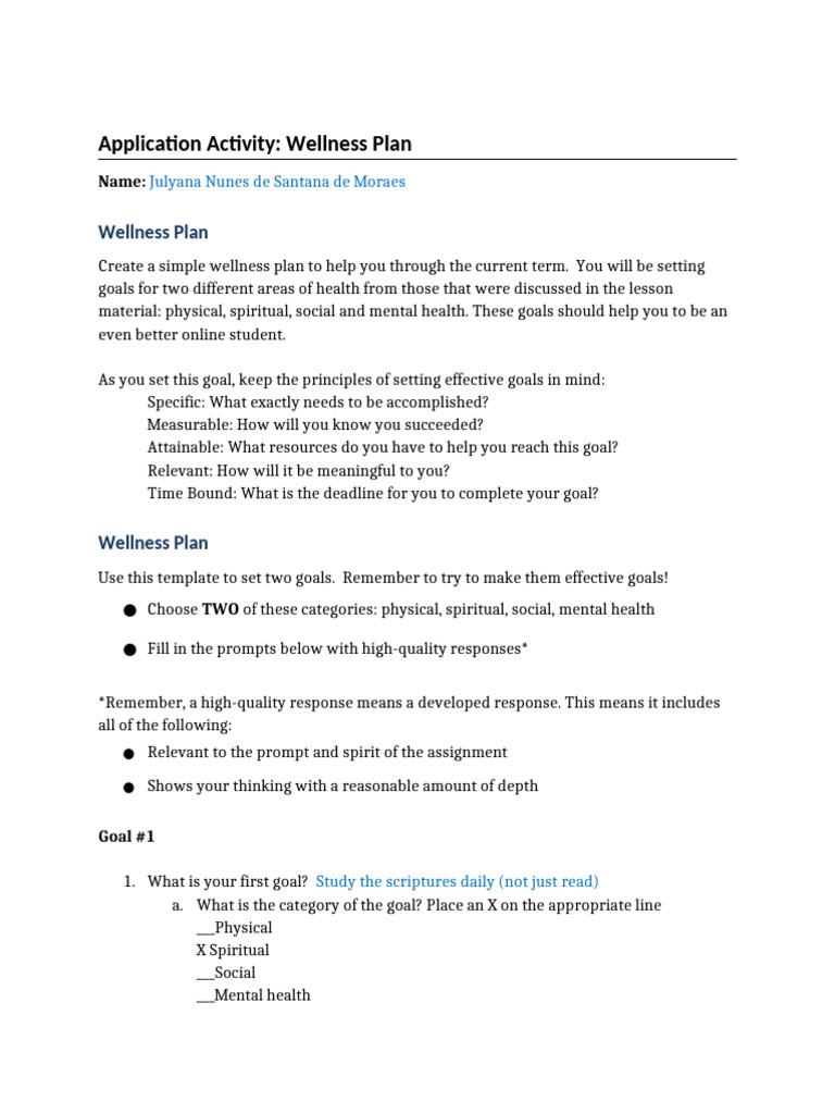 Pconnect w03 Julyana Nunes Moraes | PDF | Goal