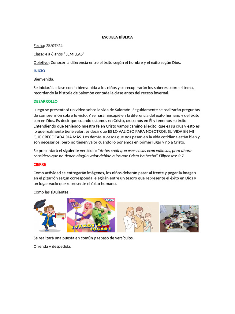 Éxito Divino vs. Éxito Humano | PDF