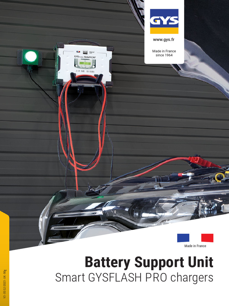 Brochure Gysflash-Pro 2024 | PDF | Battery Charger | Power Supply