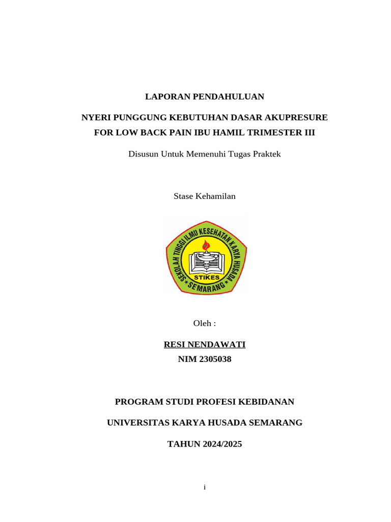 LP Akupresure Lbp-Resi | PDF