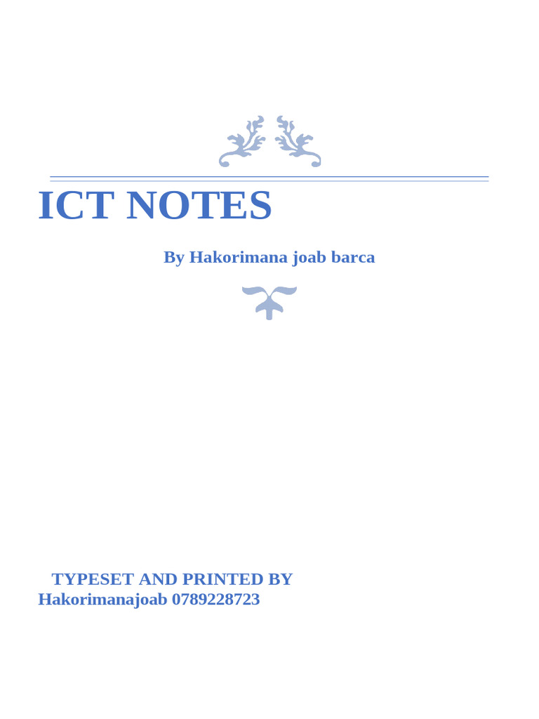 ICT Curriculum Guide Uganda | PDF | Computer File | Microsoft Excel
