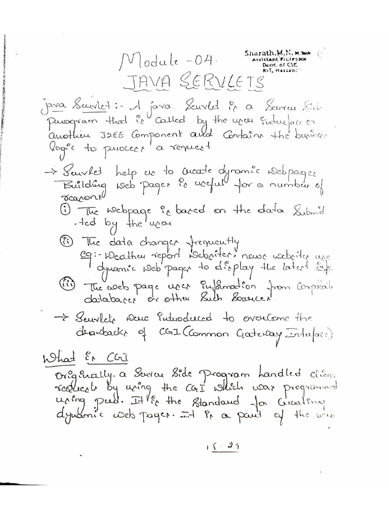 Advance JAVA Module 4 | PDF