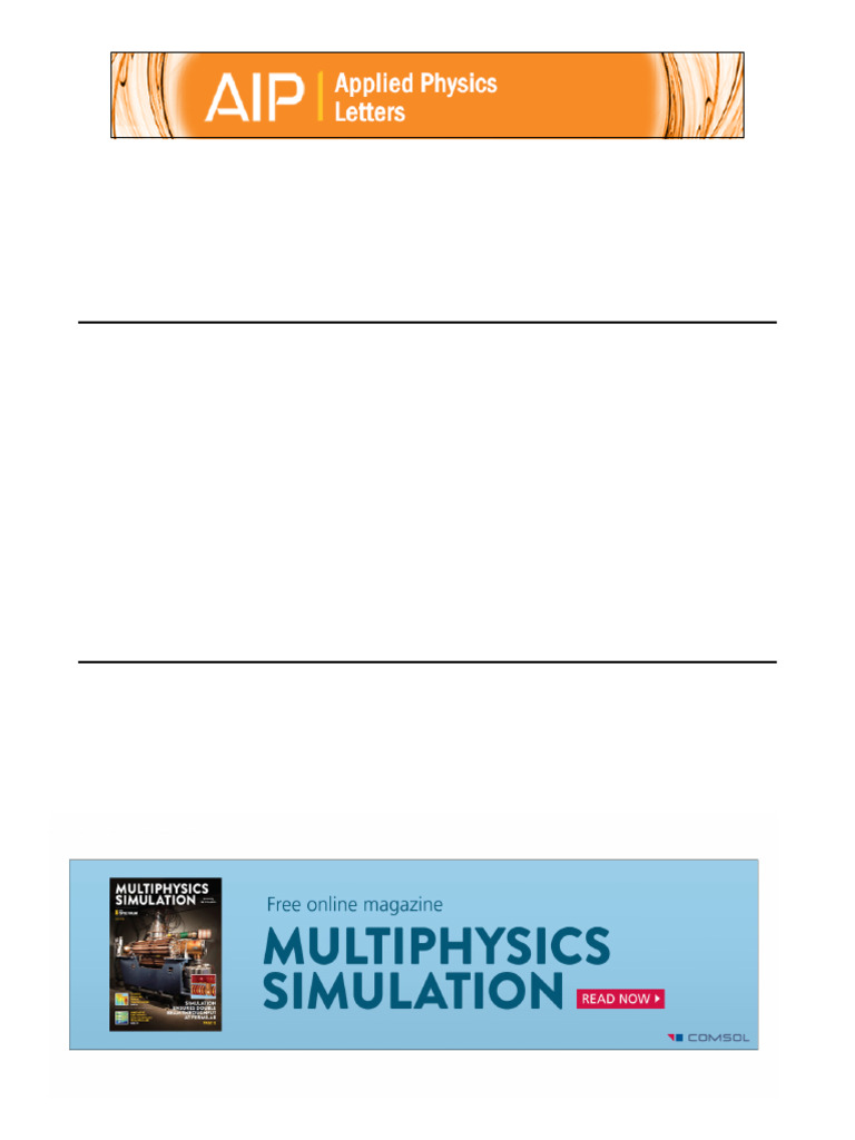 Charge Detrapping in HfO 2 High- Gate Dielectric Stacks | PDF | Field ...