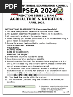 Cre Grade 6 Kpsea Topical Qns v1 | PDF | Jesus | Disciple (Christianity)