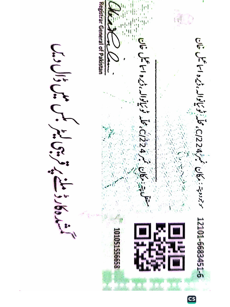 Back Cnic | PDF