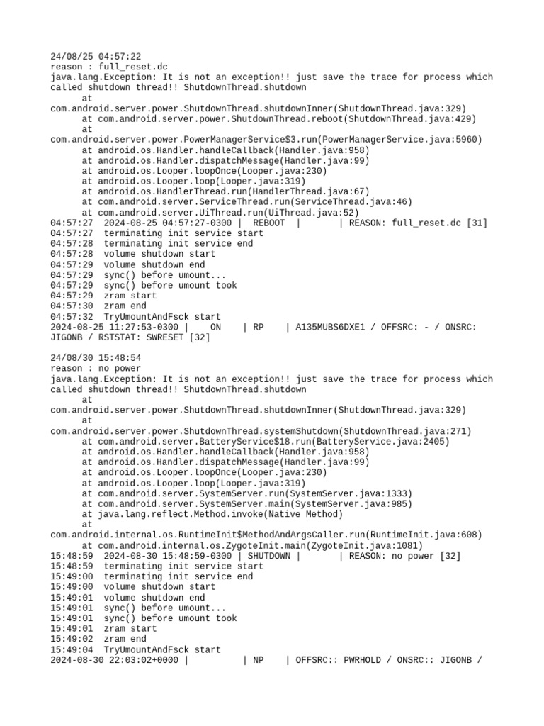 Power Off Reset Reason Backup | PDF | Computer Science | Software Development
