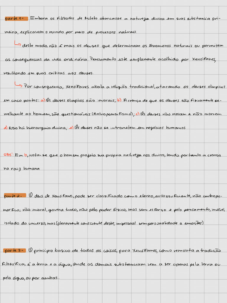 Capítulo 7 - Xenofanes Cólofon | PDF