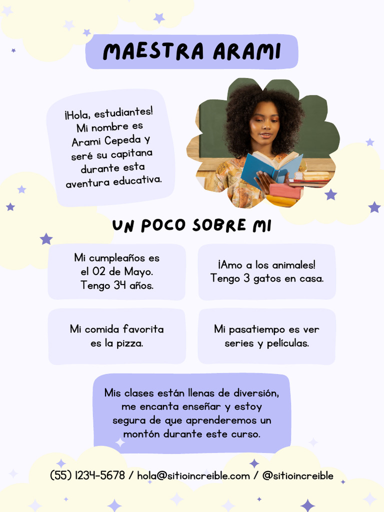 Conociendo a la maestra Arami Cepeda | PDF