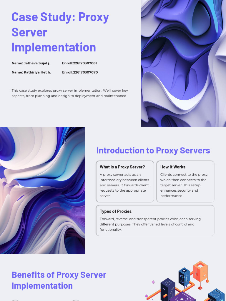 Case-Study-Proxy-Server-Implementation | PDF | Proxy Server | Computer Security