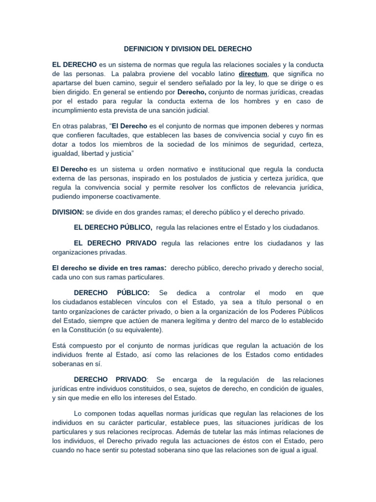 Introducción al Derecho y sus Ramas | PDF | Justicia | Crimen y violencia