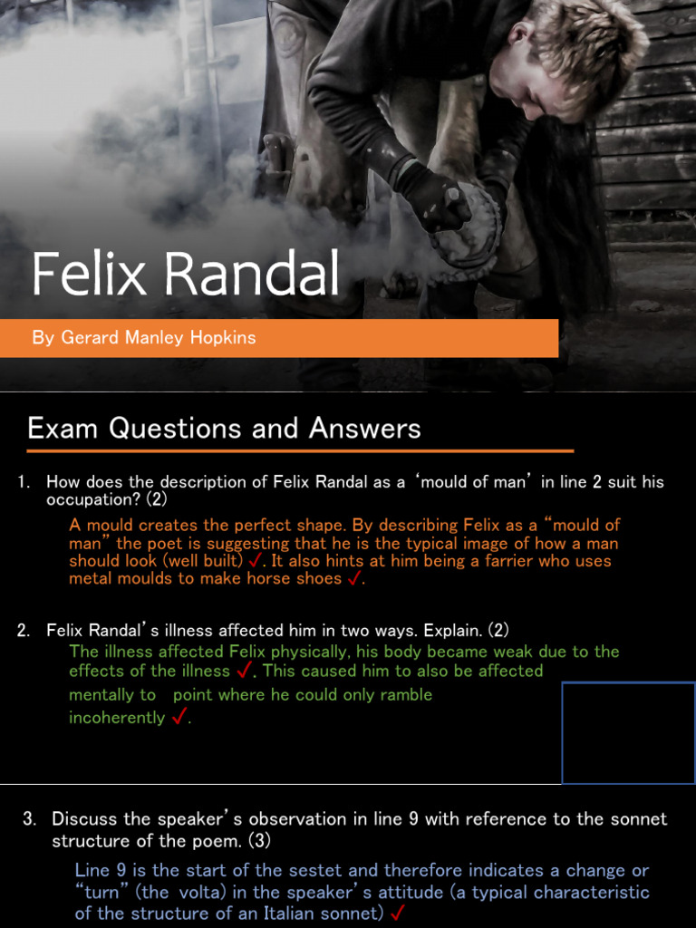 Felix Randal Q&A.20d9aab3c41fb2eb8253 | PDF