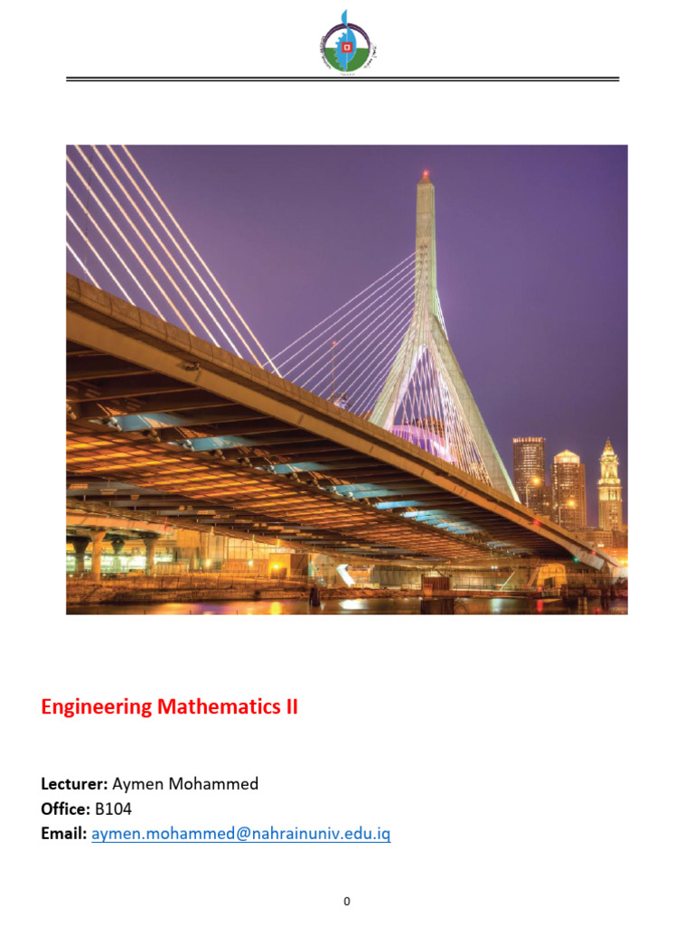 Eng Math2-Unit1 | PDF | Coordinate System | Fourier Transform