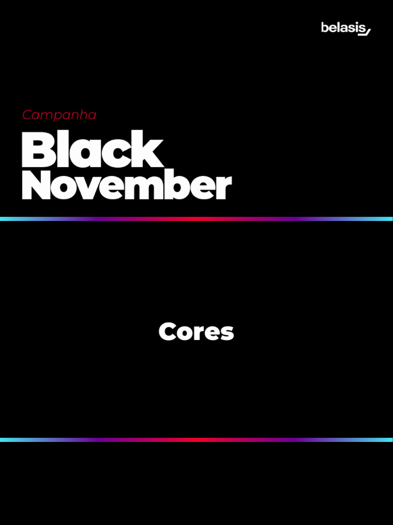 Campanha Black November - Key visual | PDF