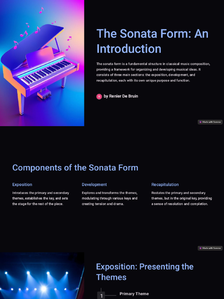 The-Sonata-Form-An-Introduction (002) - Phoenix | PDF
