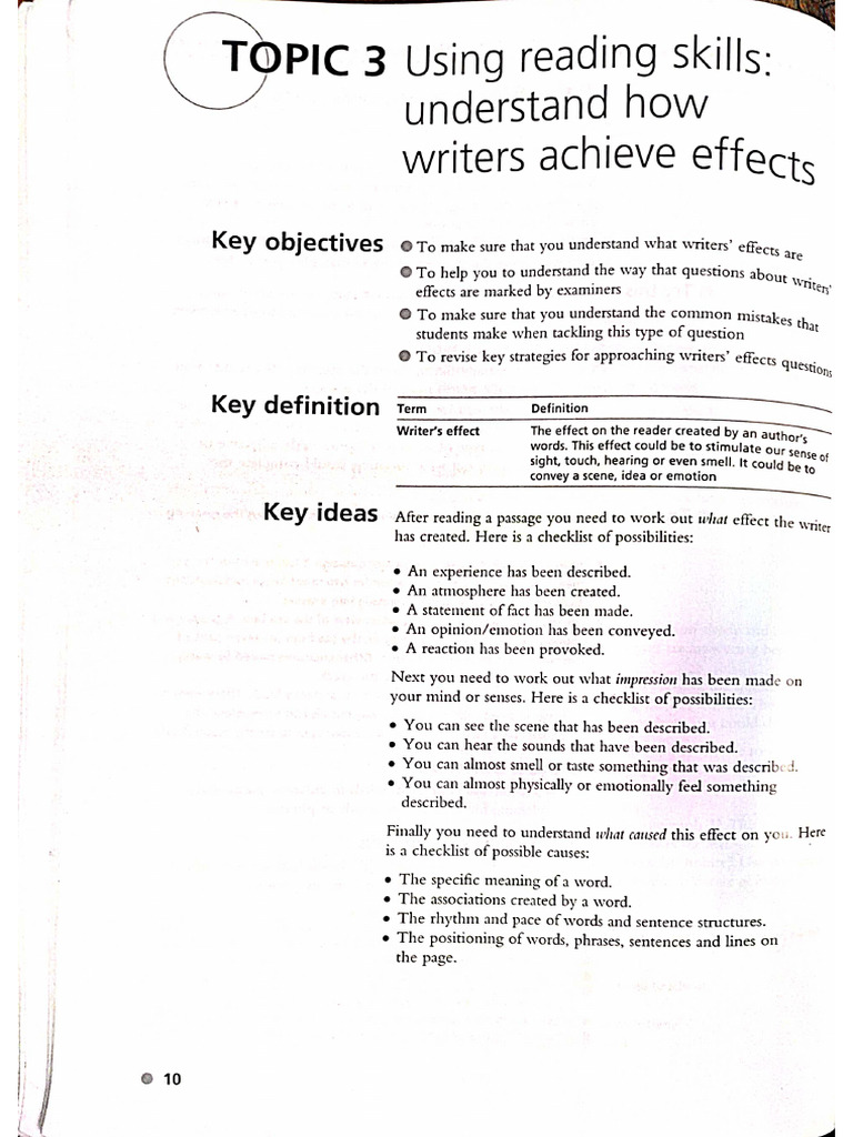 Writer S Effect | PDF