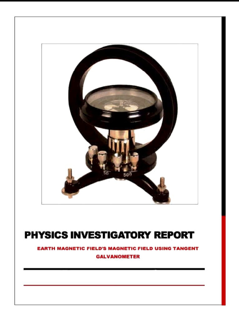 Physics Project 12th-Sample | PDF | Electromagnetism