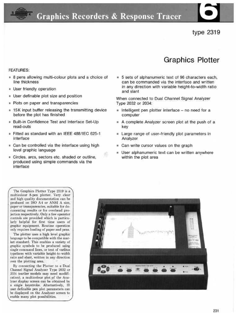 2319 Graphics Plotter | PDF