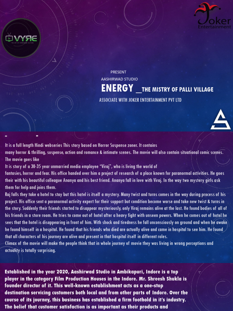 Energy - The Mistry of Palli Village - PDF | PDF