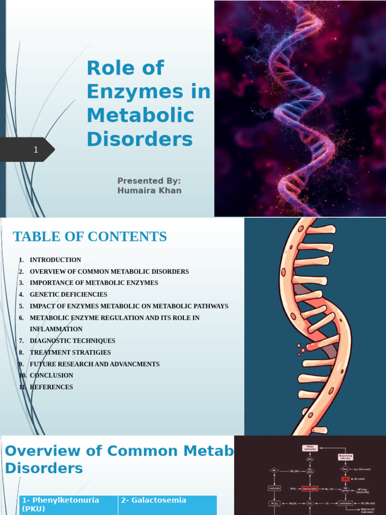 Enzymes Presentation | PDF | Enzyme | Metabolism
