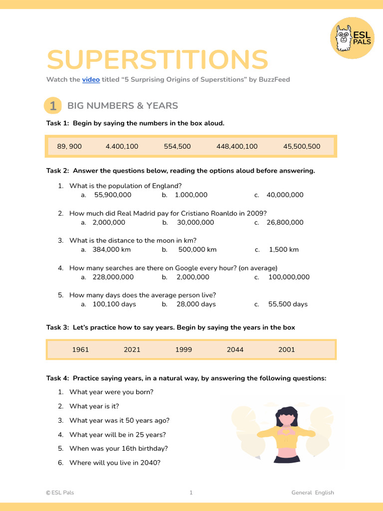 (SV) Superstitions (1) | PDF | Luck | Superstitions