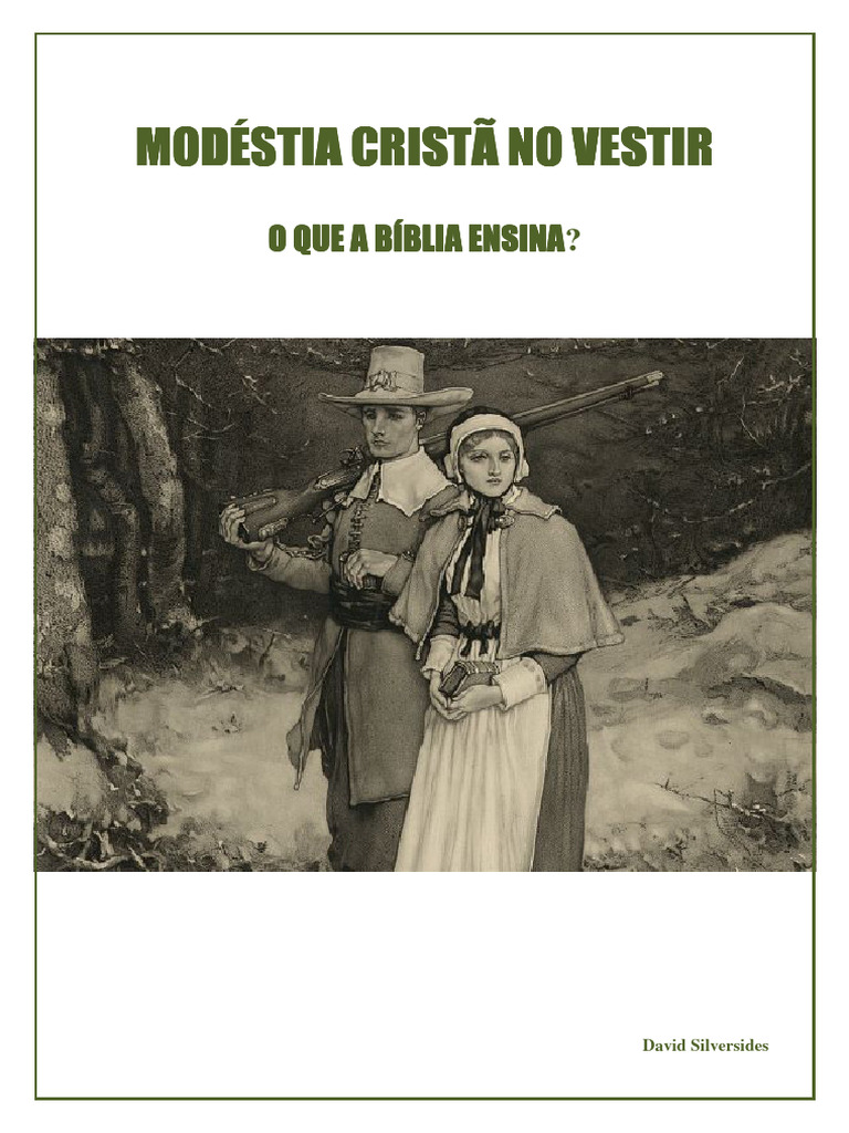 Modestia Crista No Vestir David Silversi | PDF | Pecado | Bíblia