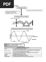 CSEC Physics - Wave Motion - SPQ | PDF | Waves | Wavelength