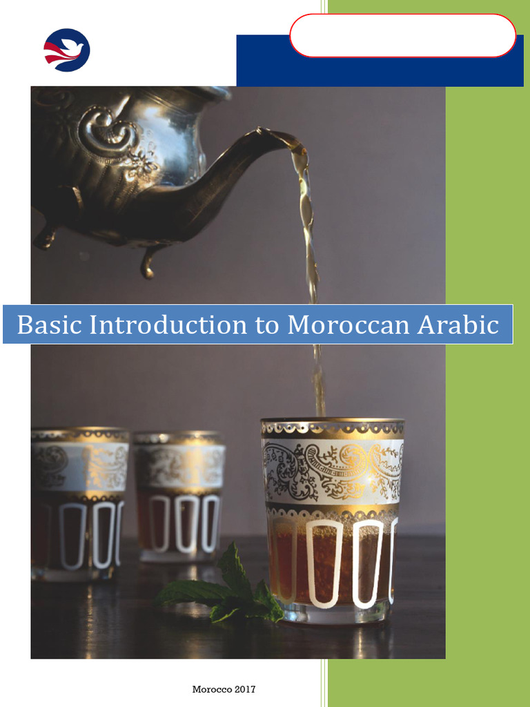 Basic Introduction To Moroccan Arabic | PDF | Grammatical Number | Plural