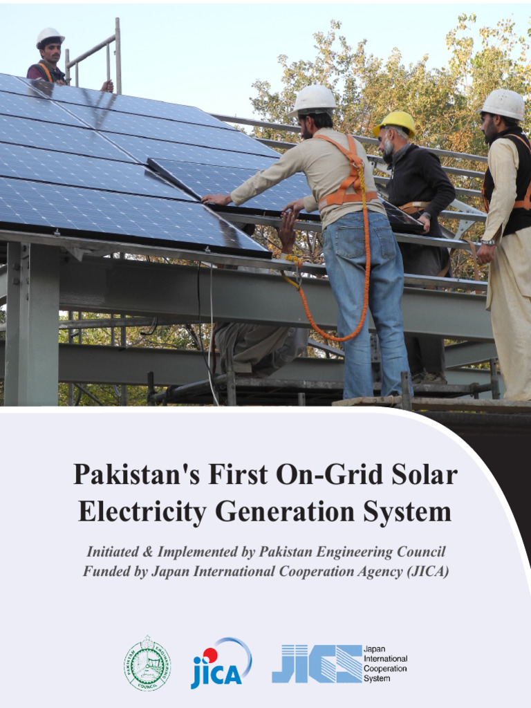 Jica Book Final 28.05.2018 | PDF | Solar Power | Photovoltaics