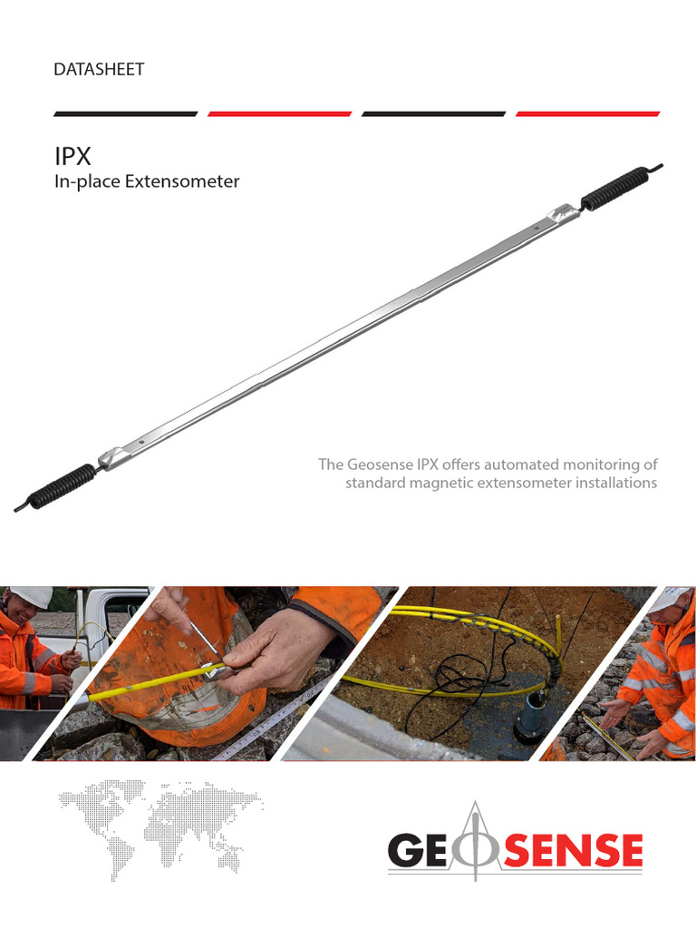 IPX in Place Extensometer V1.1 | PDF | Sensor | Dam